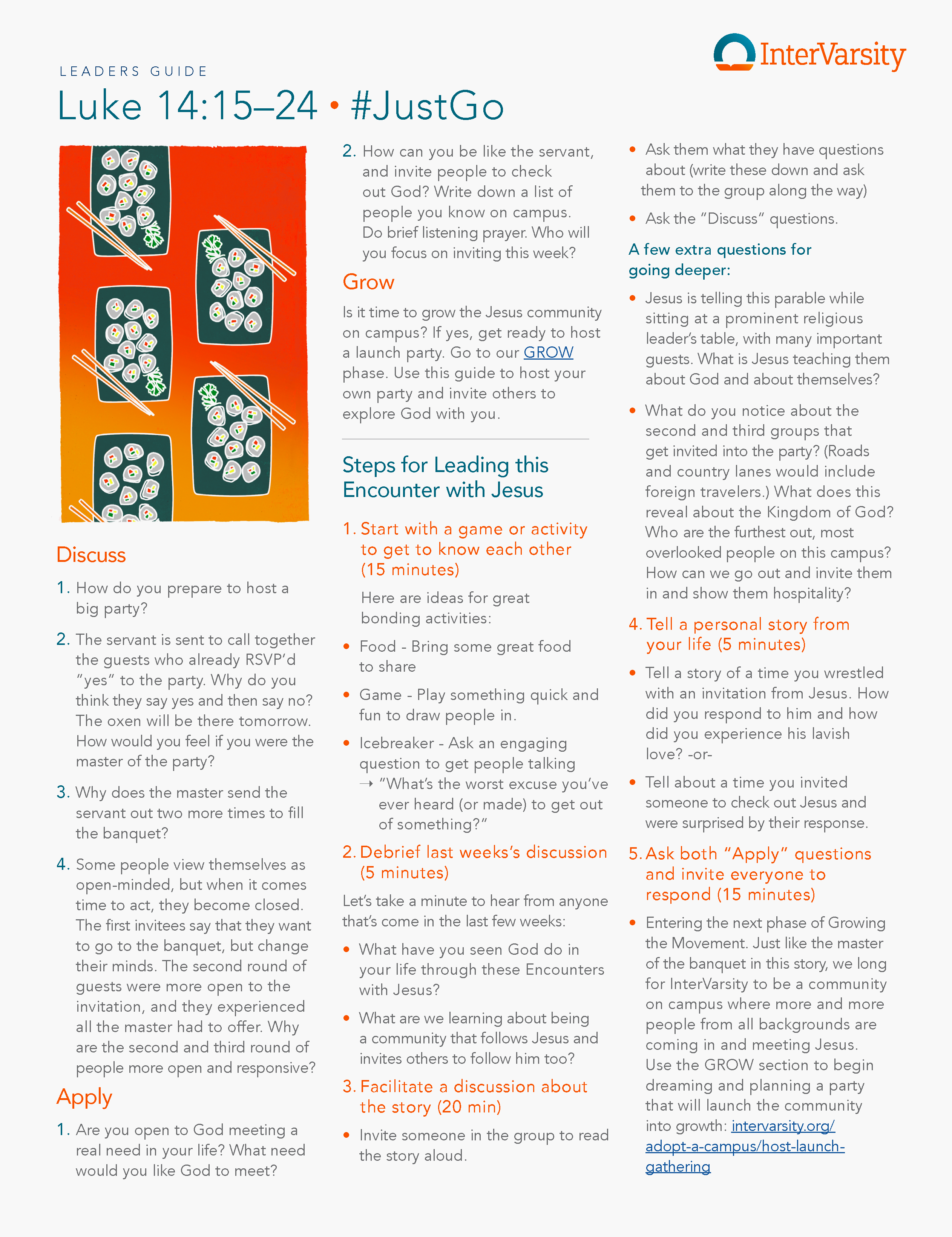 The Encounters with Jesus Leaders Guides | InterVarsity